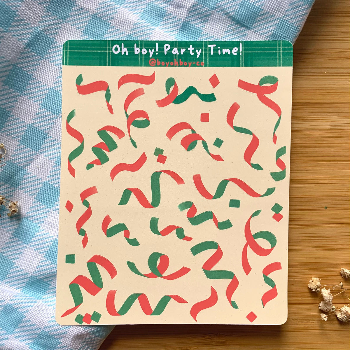 Confetti Sheets – Boyohboy